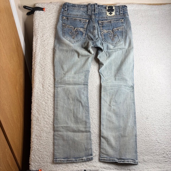 Rock Revival | Jeans | Rock Revival Hazel Straight Leg Jeans Mens 4 ...